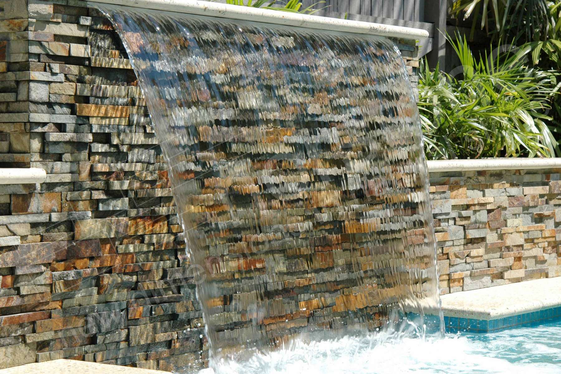 Stacked Stone for Pools