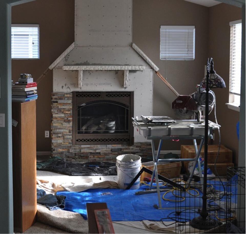 12 Stone Wall Behind Wood Stove Ideas | Norstone